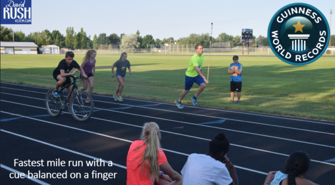 Fastest Mile Ever Run - David Rush for STEM Fastest Mile Ever Run - David Rush for STEM